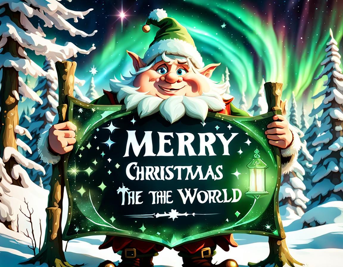 Merry Christmas - AI Generated Artwork - NightCafe Creator