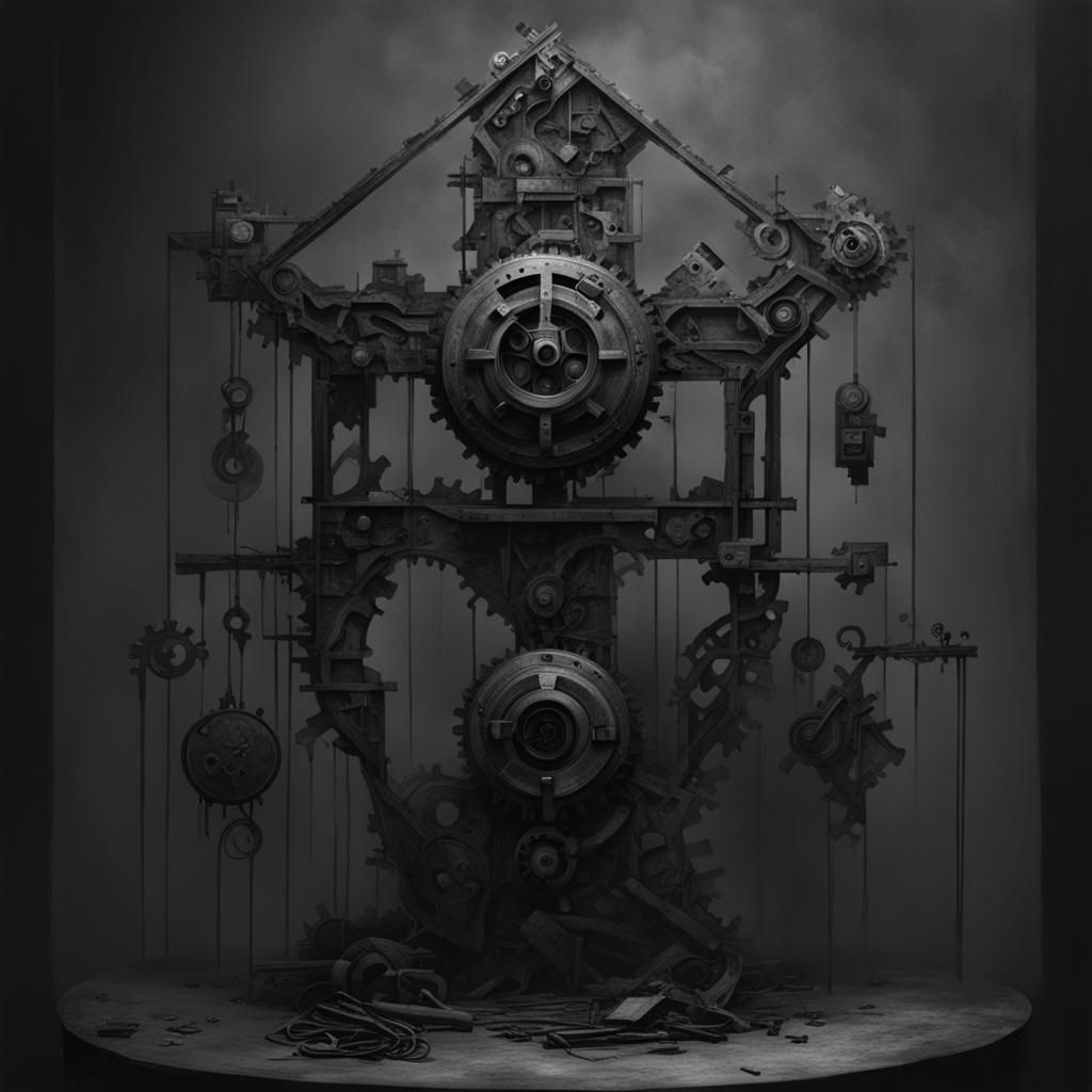 The machine. - AI Generated Artwork - NightCafe Creator