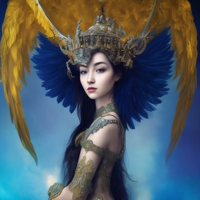 Celestial Princess - AI Generated Artwork - NightCafe Creator