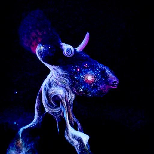 The Cosmic Beast - AI Generated Artwork - NightCafe Creator