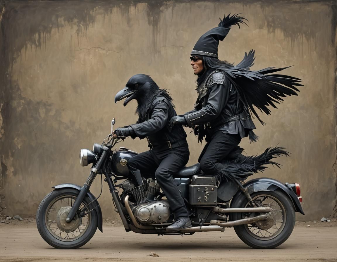 The Crowman - AI Generated Artwork - NightCafe Creator