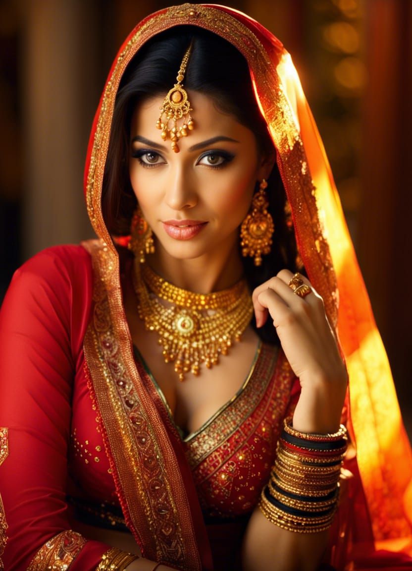 Indian Beauty Ai Generated Artwork Nightcafe Creator