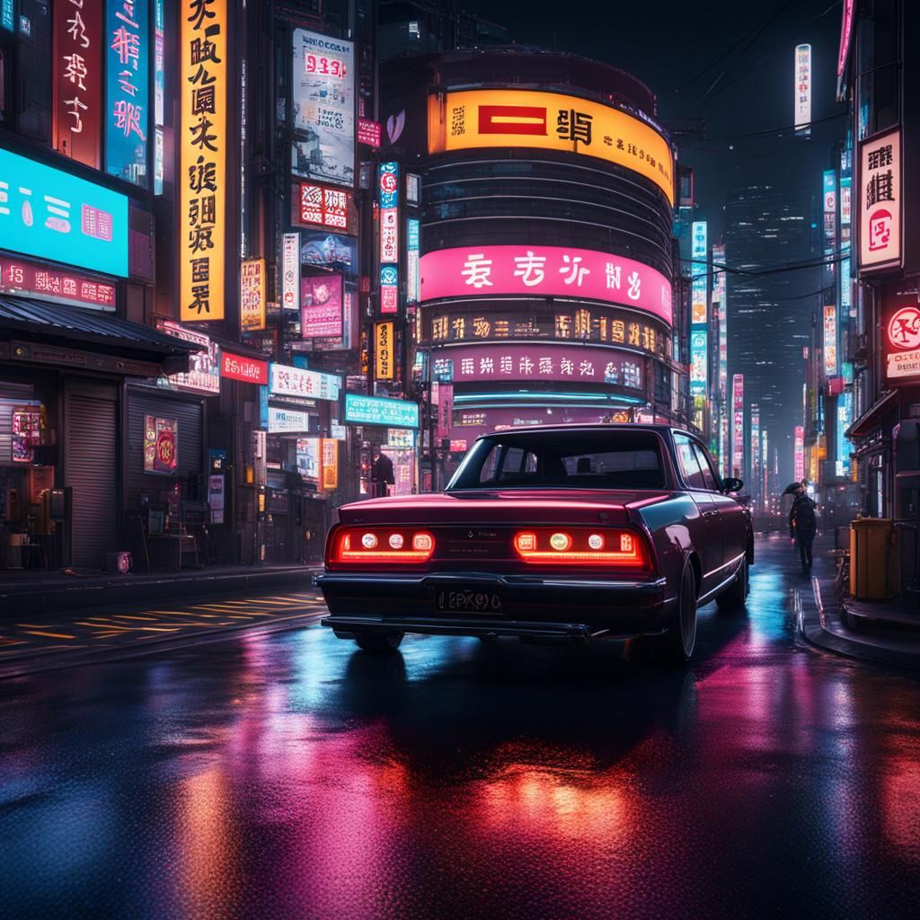 Tokyo Nights - AI Generated Artwork - NightCafe Creator