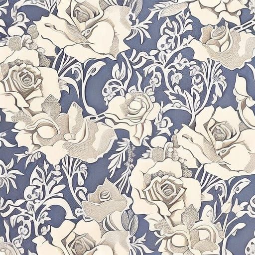 Wallpaper pattern 2 - AI Generated Artwork - NightCafe Creator