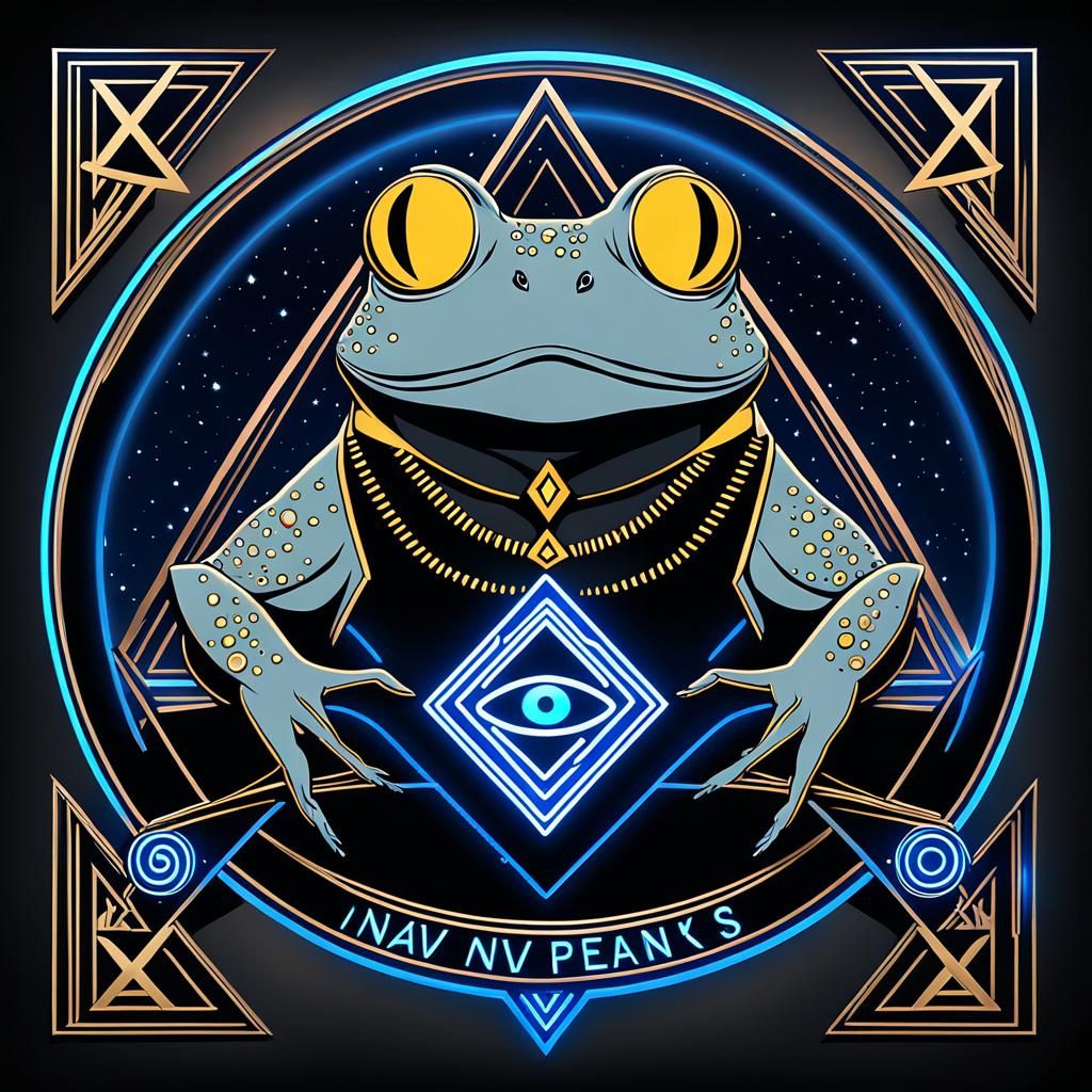 The Wise Frog🐸 - AI Generated Artwork - NightCafe Creator
