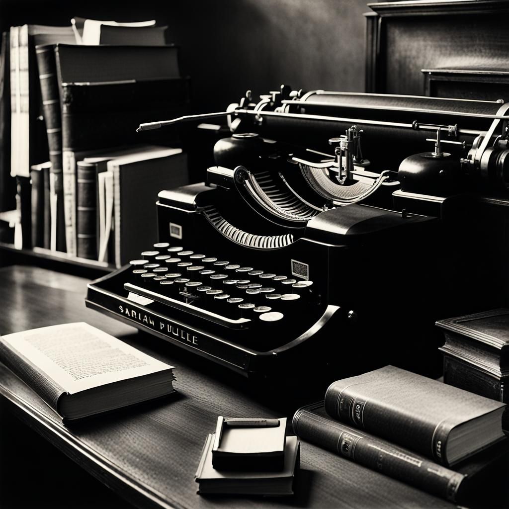 Old Olivetti typewriter - AI Generated Artwork - NightCafe Creator