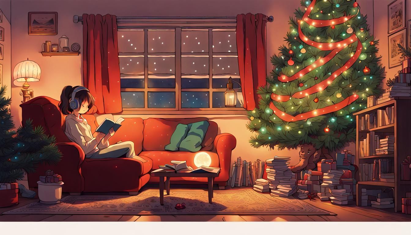 LoFi Christmas - AI Generated Artwork - NightCafe Creator