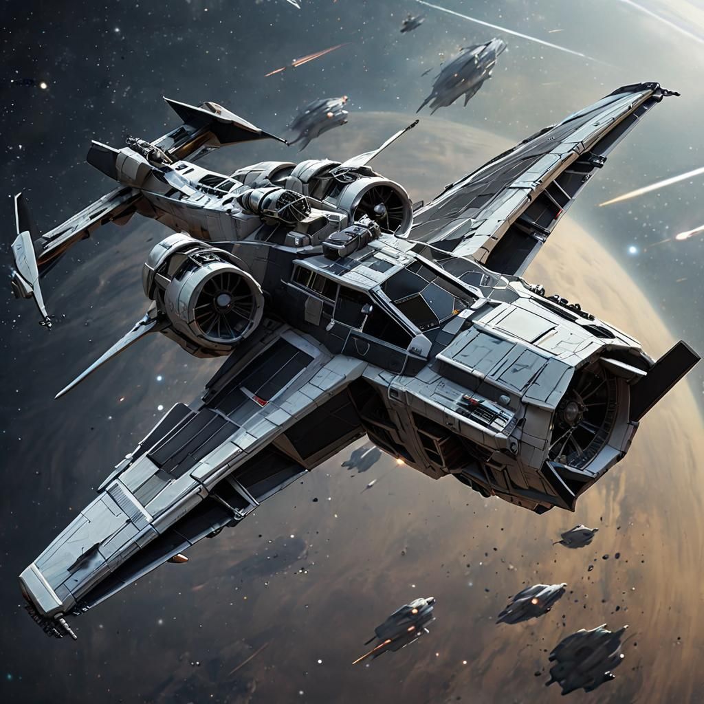 A "Space Hawk I-43" - AI Generated Artwork - NightCafe Creator