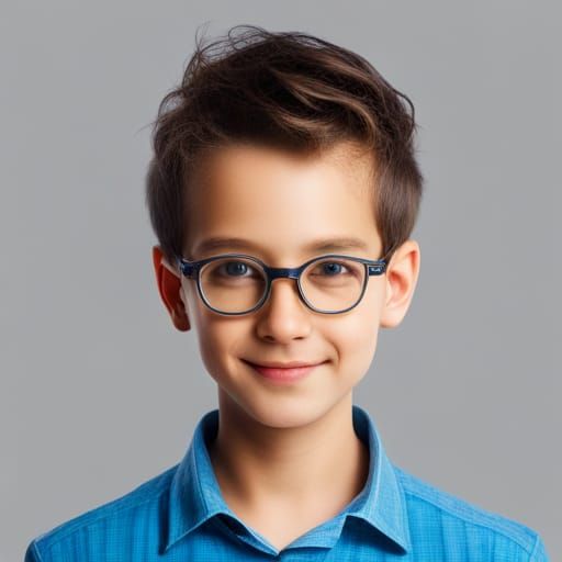 Machine Learning, Optimization , algorithms, cute boy. realistic photo ...