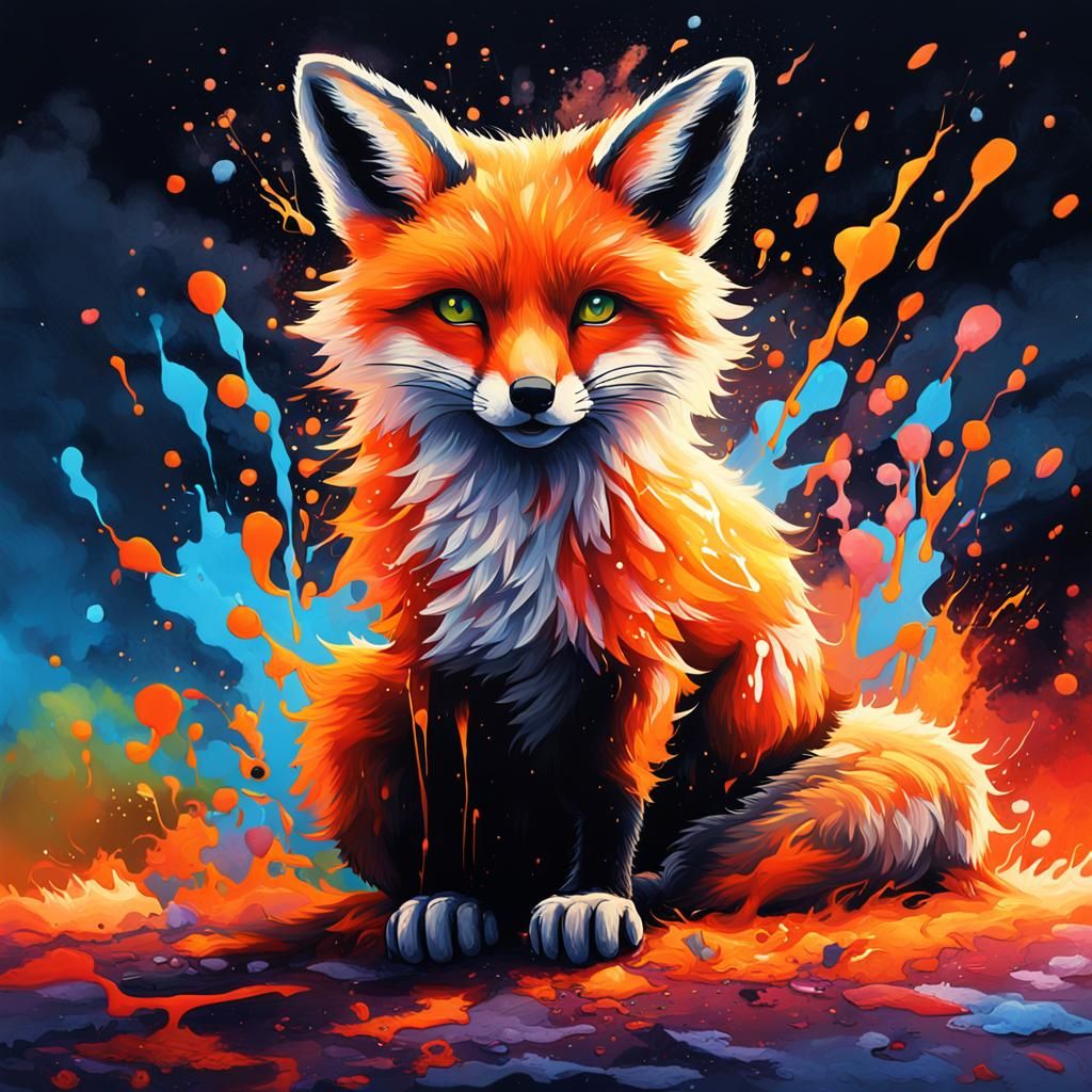 fox - AI Generated Artwork - NightCafe Creator