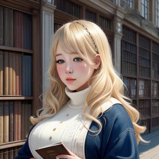 The Librarian - AI Generated Artwork - NightCafe Creator