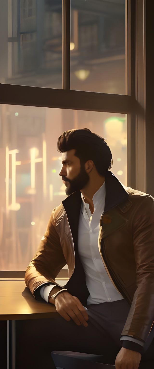 Looking out the Window - AI Generated Artwork - NightCafe Creator