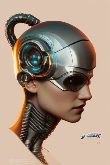 Robot 18 - AI Generated Artwork - NightCafe Creator