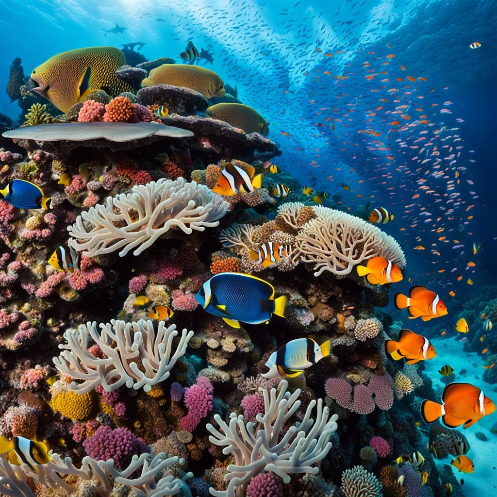 Protect the Coral Reefs where Nemo and Dory lives - AI Generated ...