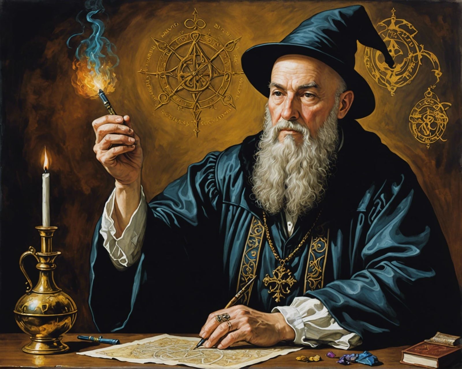 Wizard III - AI Generated Artwork - NightCafe Creator