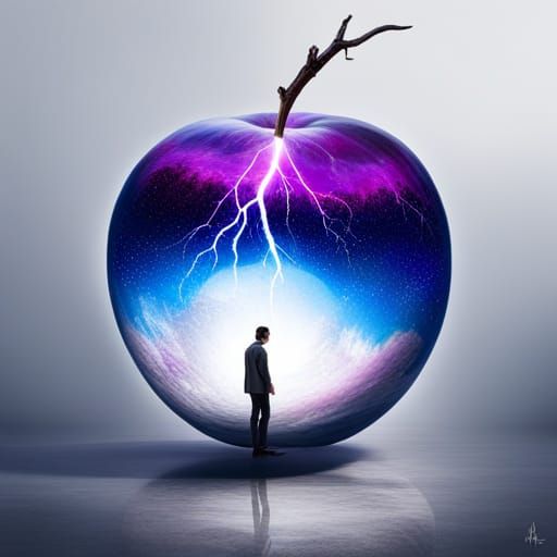 Apple Observatory - AI Generated Artwork - NightCafe Creator