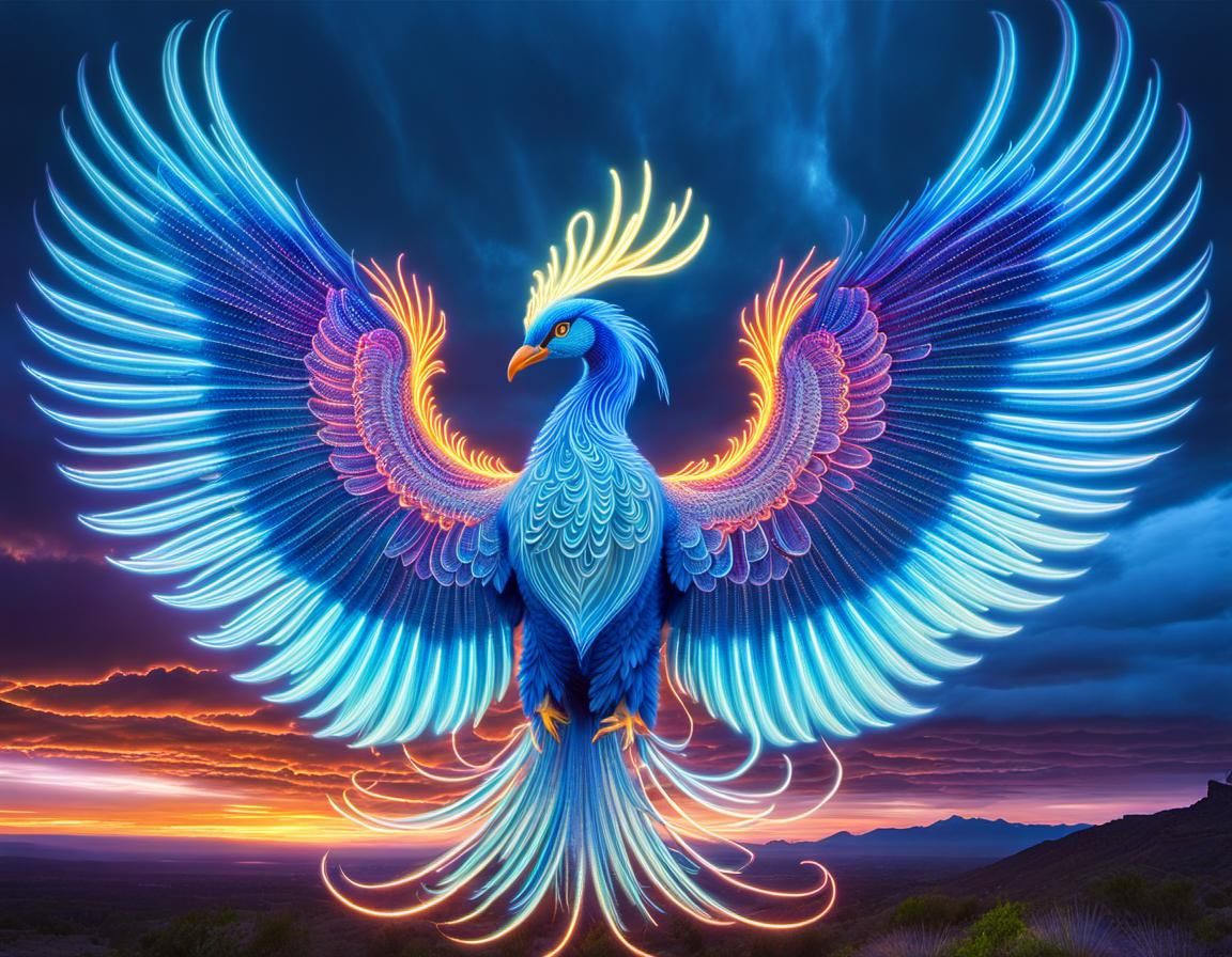 Phoenix - AI Generated Artwork - NightCafe Creator