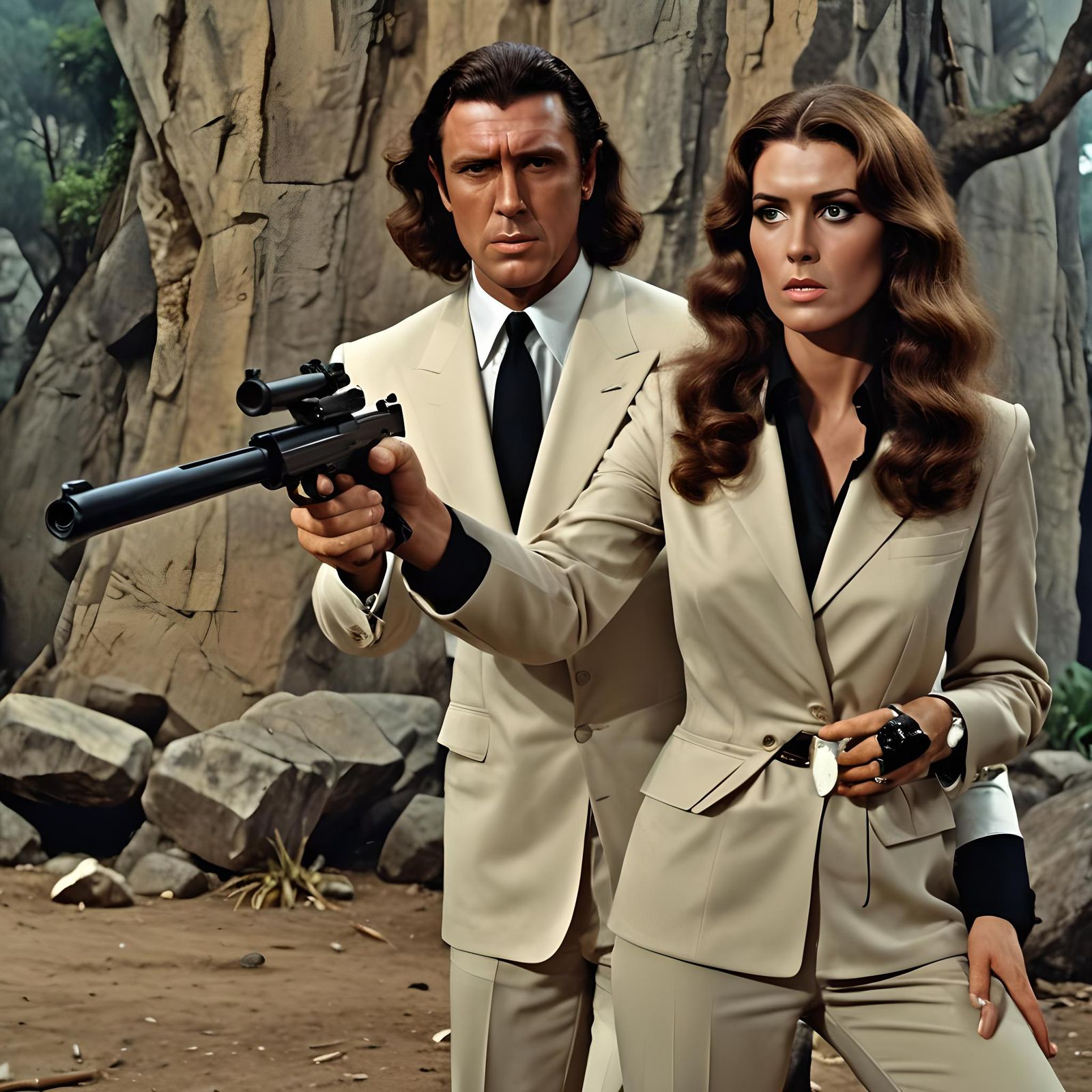 weird al Bond - AI Generated Artwork - NightCafe Creator