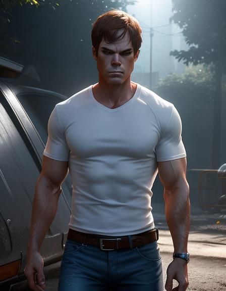 Dexter Morgan - AI Generated Artwork - NightCafe Creator