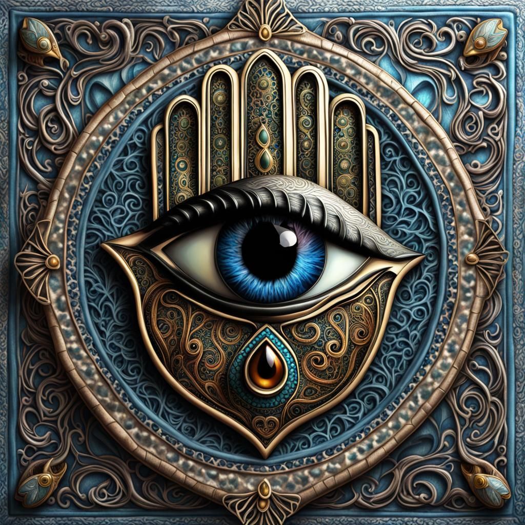 Hamsa - AI Generated Artwork - NightCafe Creator