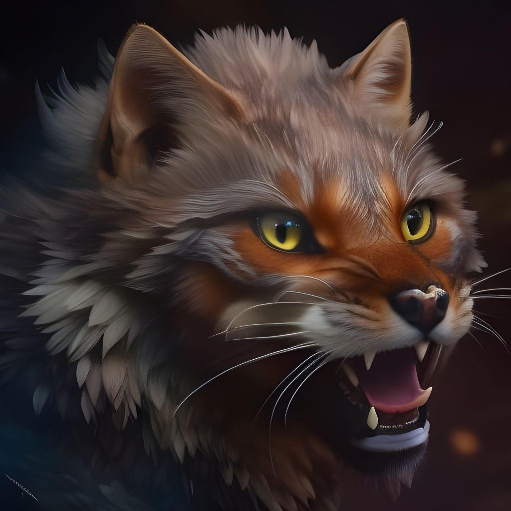 Talking Fox - AI Generated Artwork - NightCafe Creator