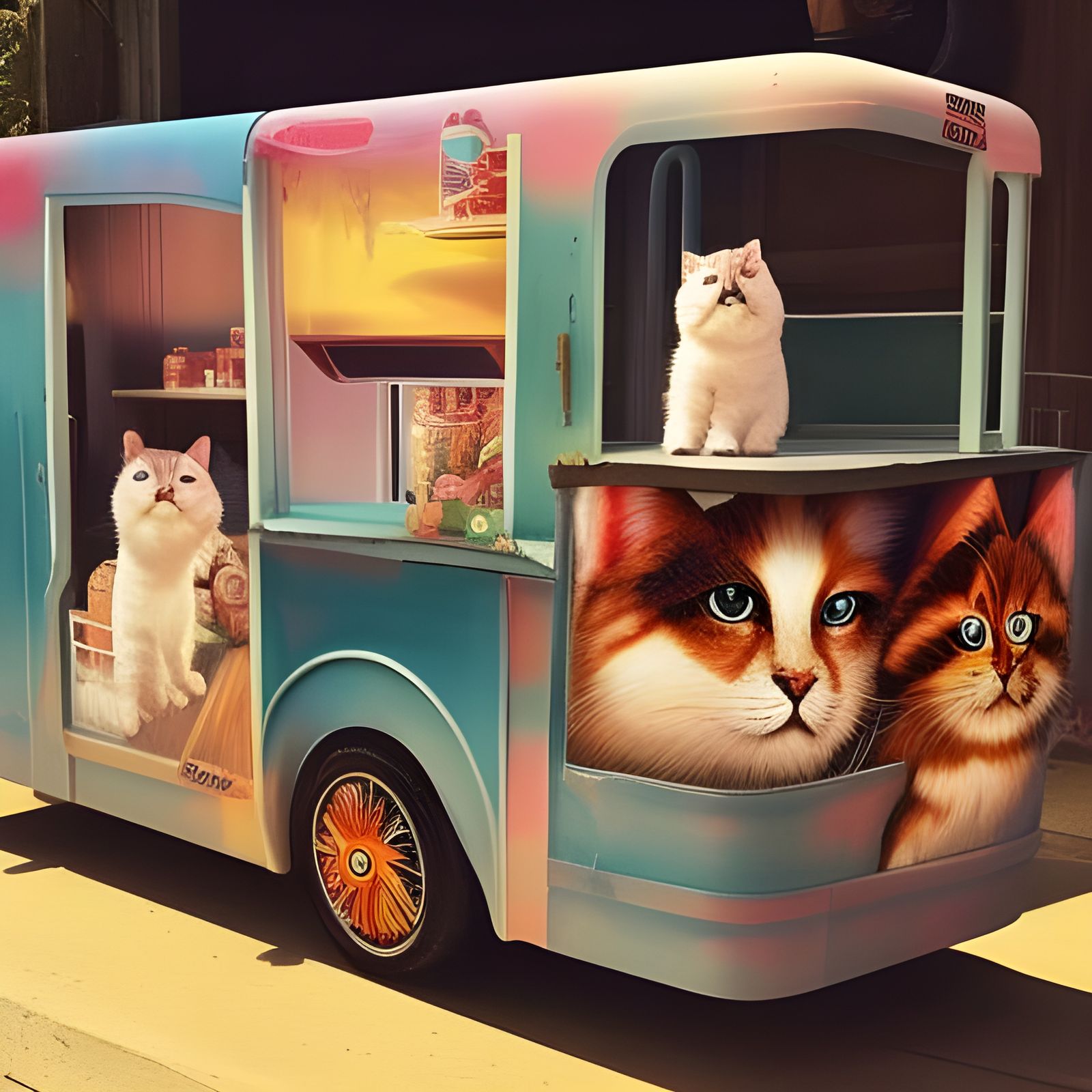 Derpy Doodles: Slinging Ice Cream in the Apocalypse - AI Generated ...