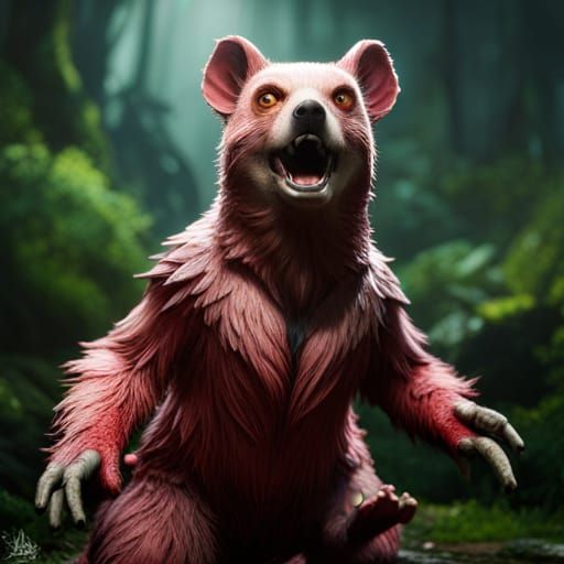 Teenage DropBear - AI Generated Artwork - NightCafe Creator