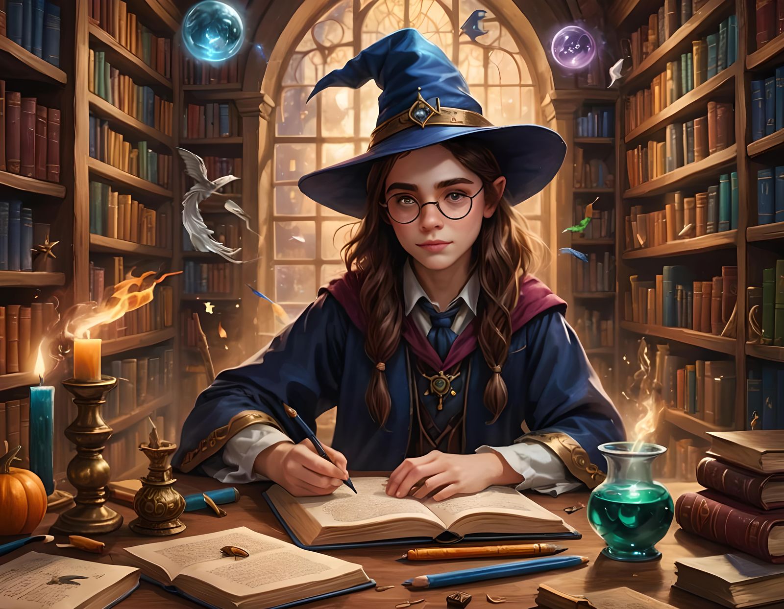 young wizard - AI Generated Artwork - NightCafe Creator
