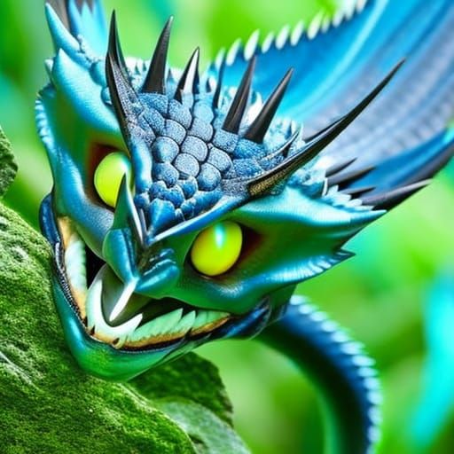 A new species of small aquatic dragon - AI Generated Artwork ...