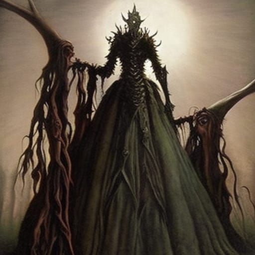 "Rooted in nature?" Dark Fantasy masterpiece by Tim Burton Greg ...