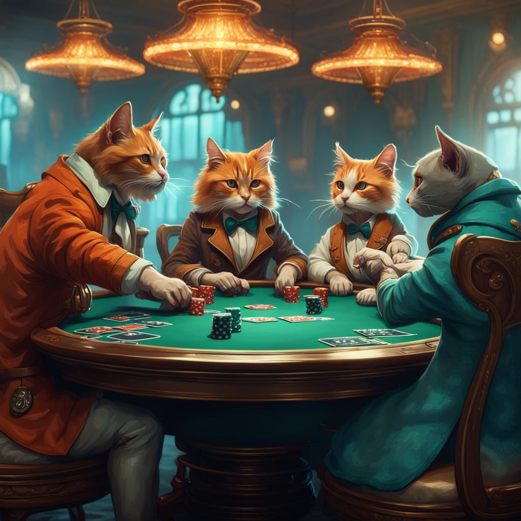 “The Cat House” - AI Generated Artwork - NightCafe Creator