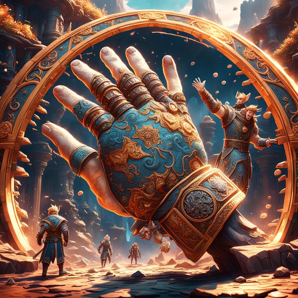 The legendary High six - AI Generated Artwork - NightCafe Creator