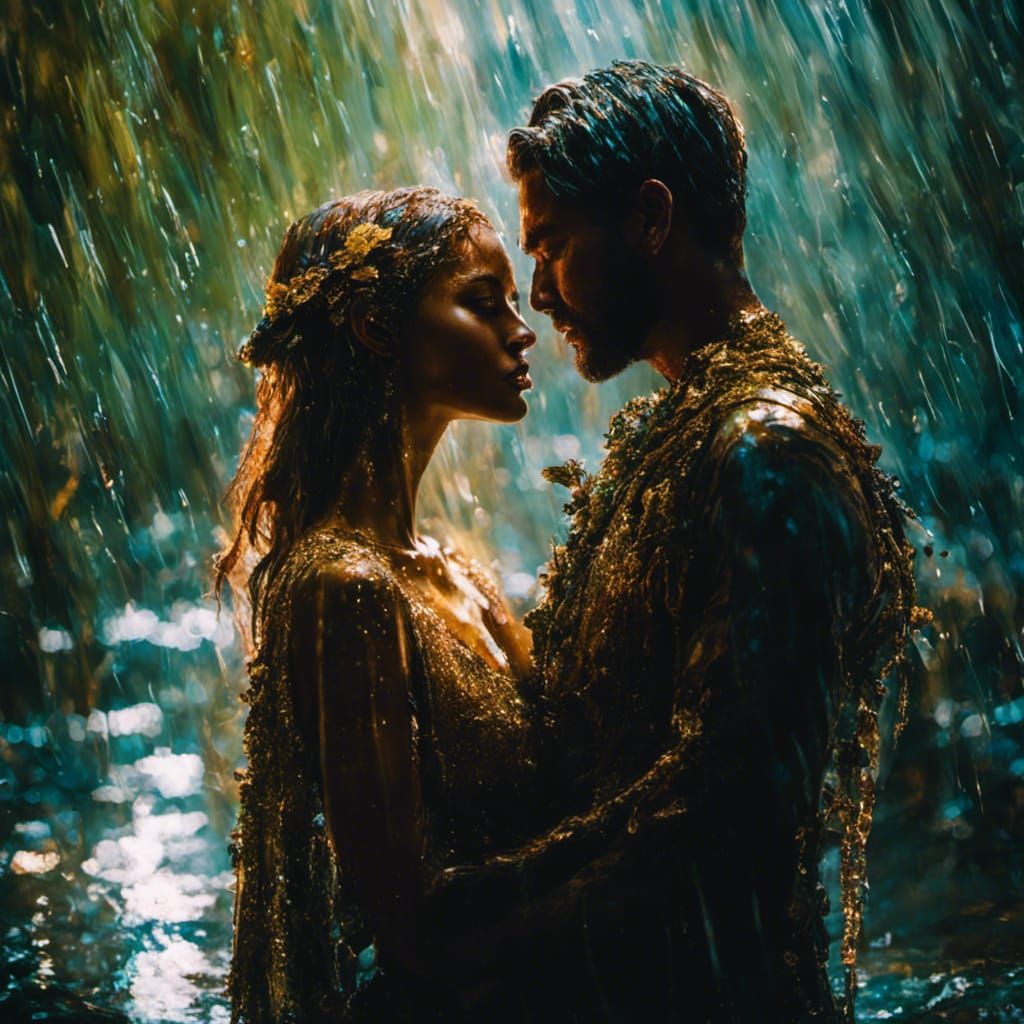 Swamp druid couple - AI Generated Artwork - NightCafe Creator
