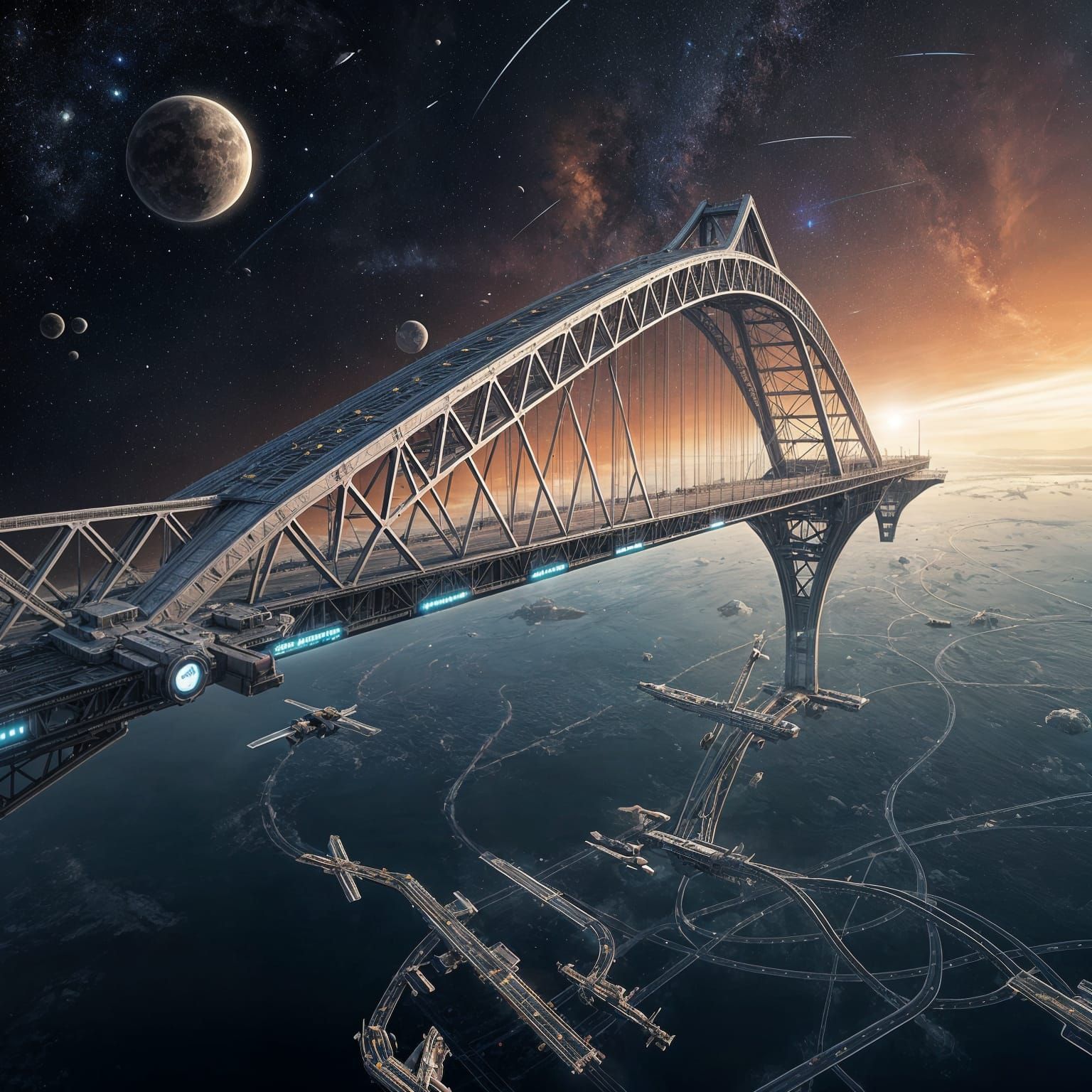 A bridge on the interplanetary highway