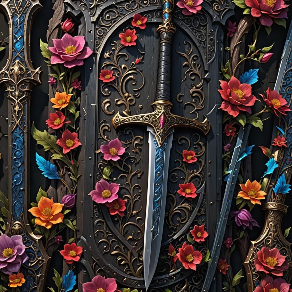 Weaponry: sword - AI Generated Artwork - NightCafe Creator