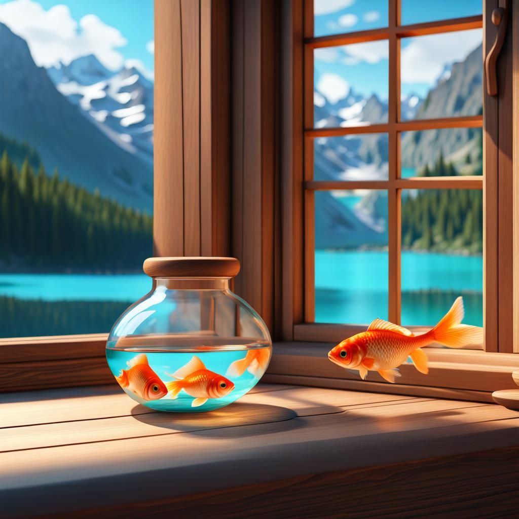 Fish Out of Water - AI Generated Artwork - NightCafe Creator