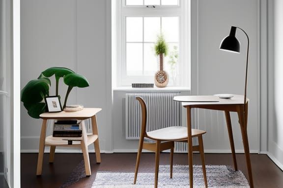 Study table - AI Generated Artwork - NightCafe Creator