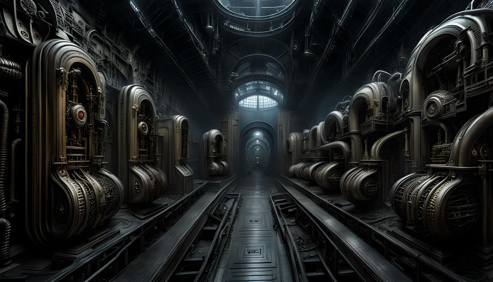 Alien Factory - AI Generated Artwork - NightCafe Creator