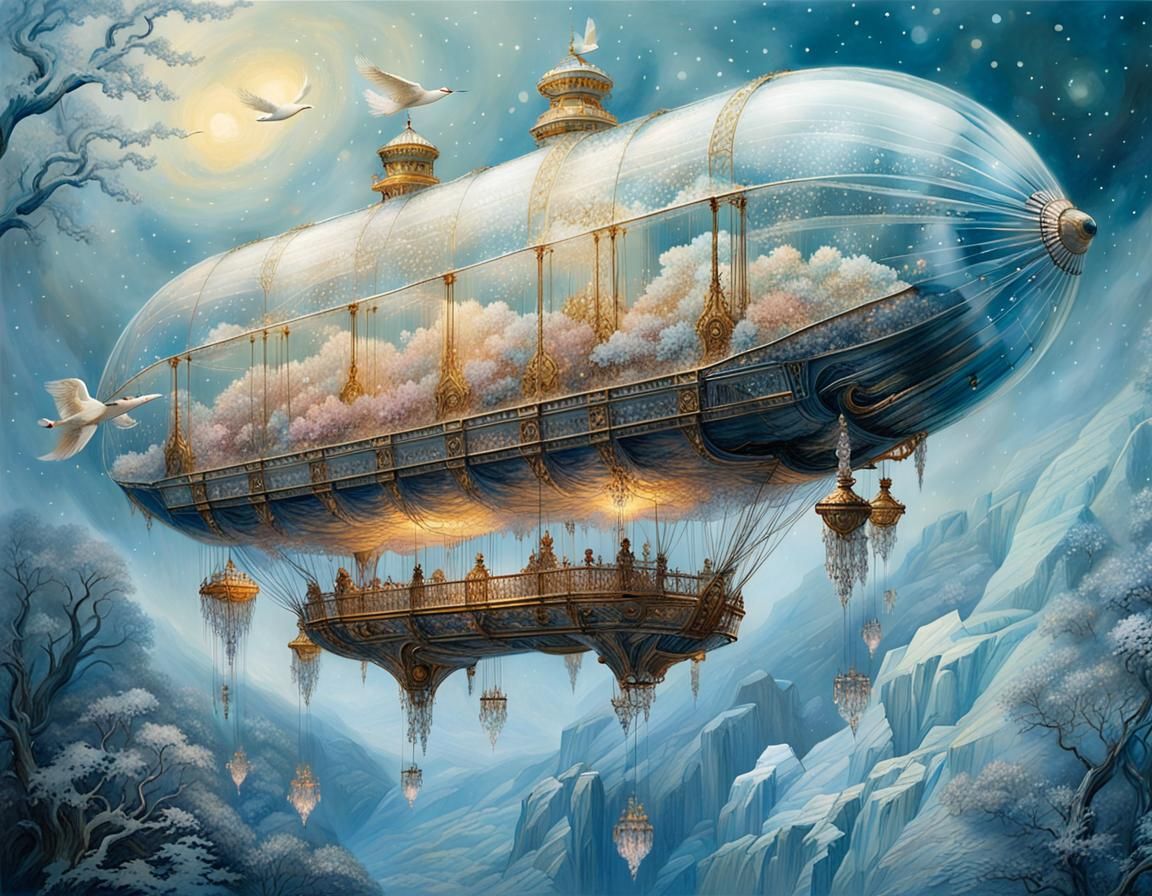 airship - AI Generated Artwork - NightCafe Creator