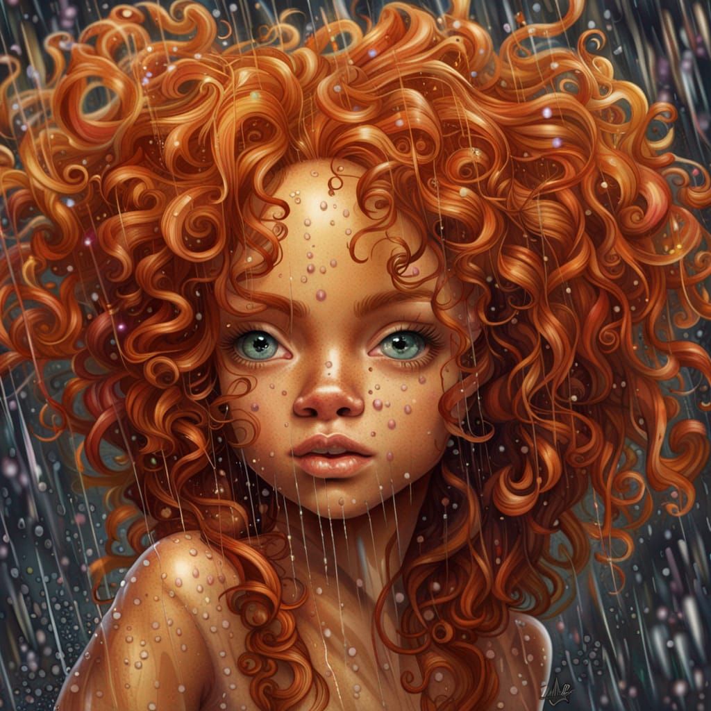 Ginger Haired Girl Ai Generated Artwork Nightcafe Creator