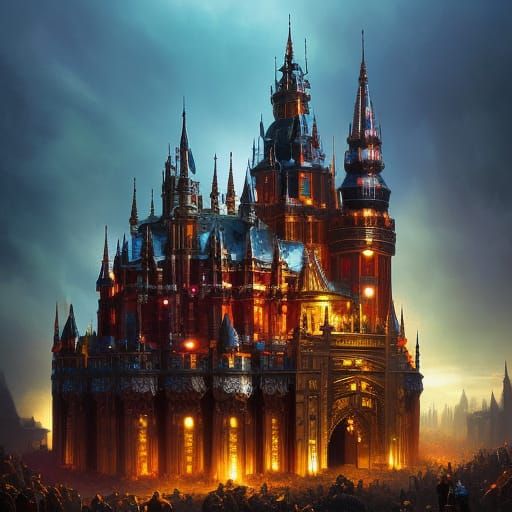 Castles - AI Generated Artwork - NightCafe Creator