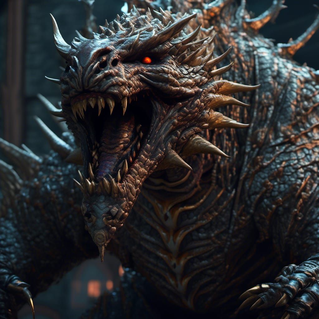 , Photograph portrait of a Creepy Obese soul-less cursed porcelain ...