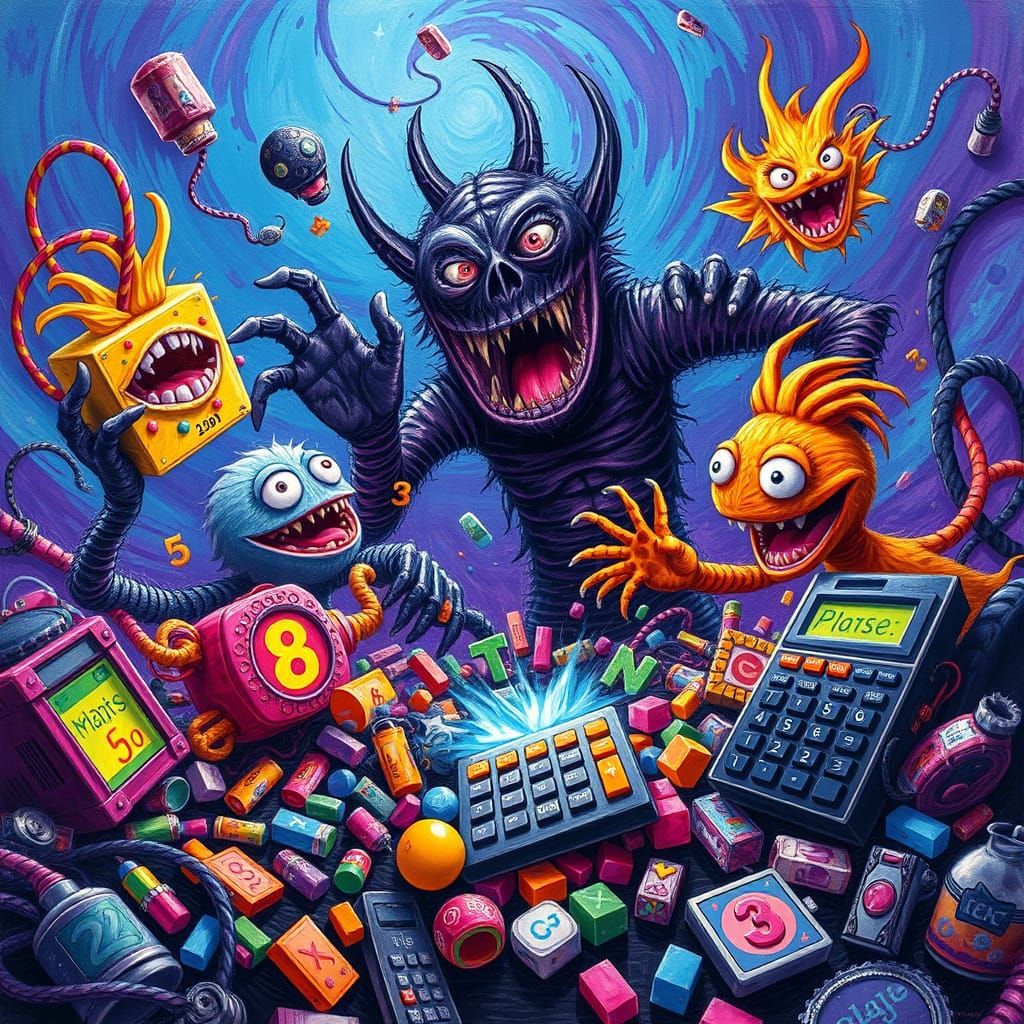 explosive math trinkets vs the gummi reapers monster mayhem with ...