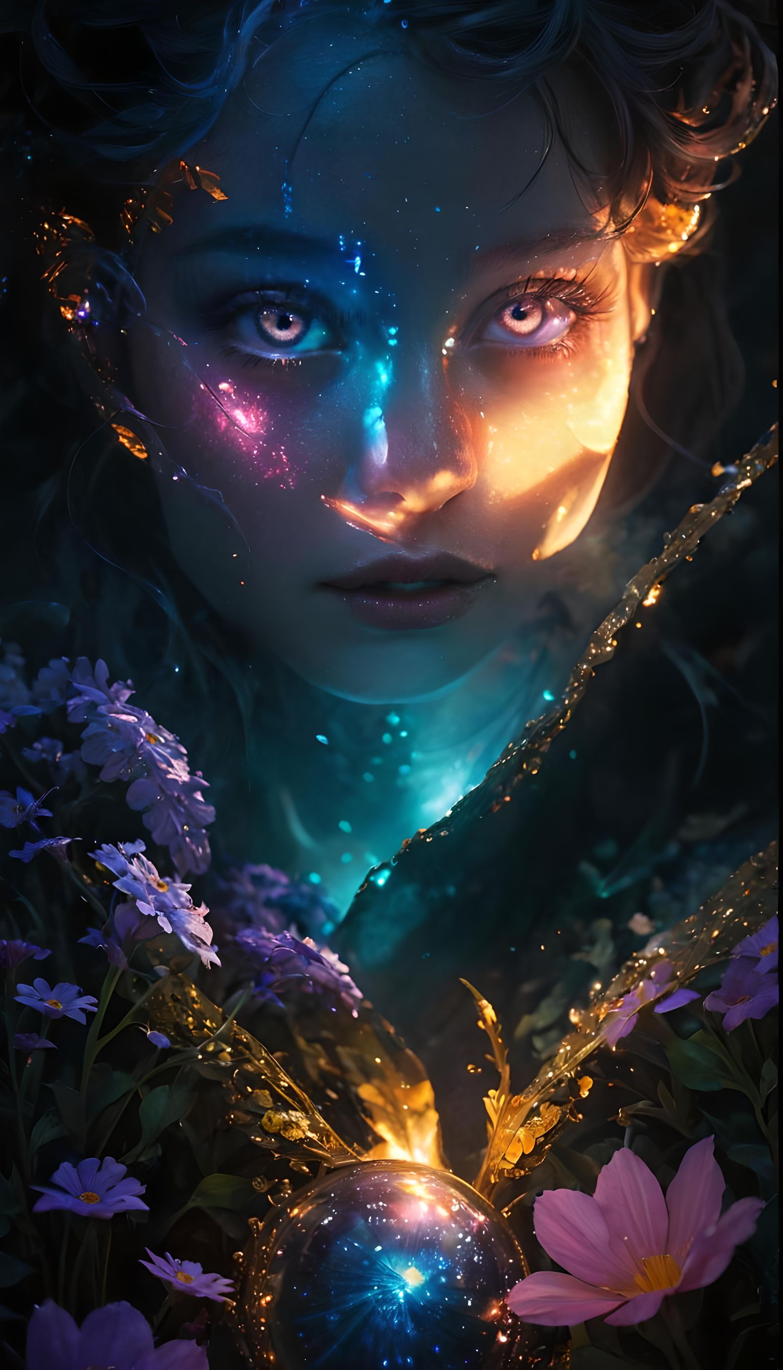 Glowing eyes portrait, 8k resolution concept art portrait by Greg ...