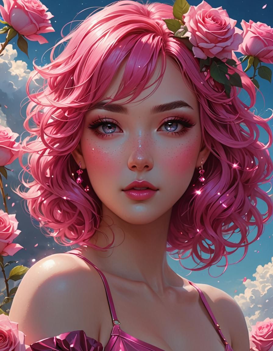 Hot Pink - AI Generated Artwork - NightCafe Creator