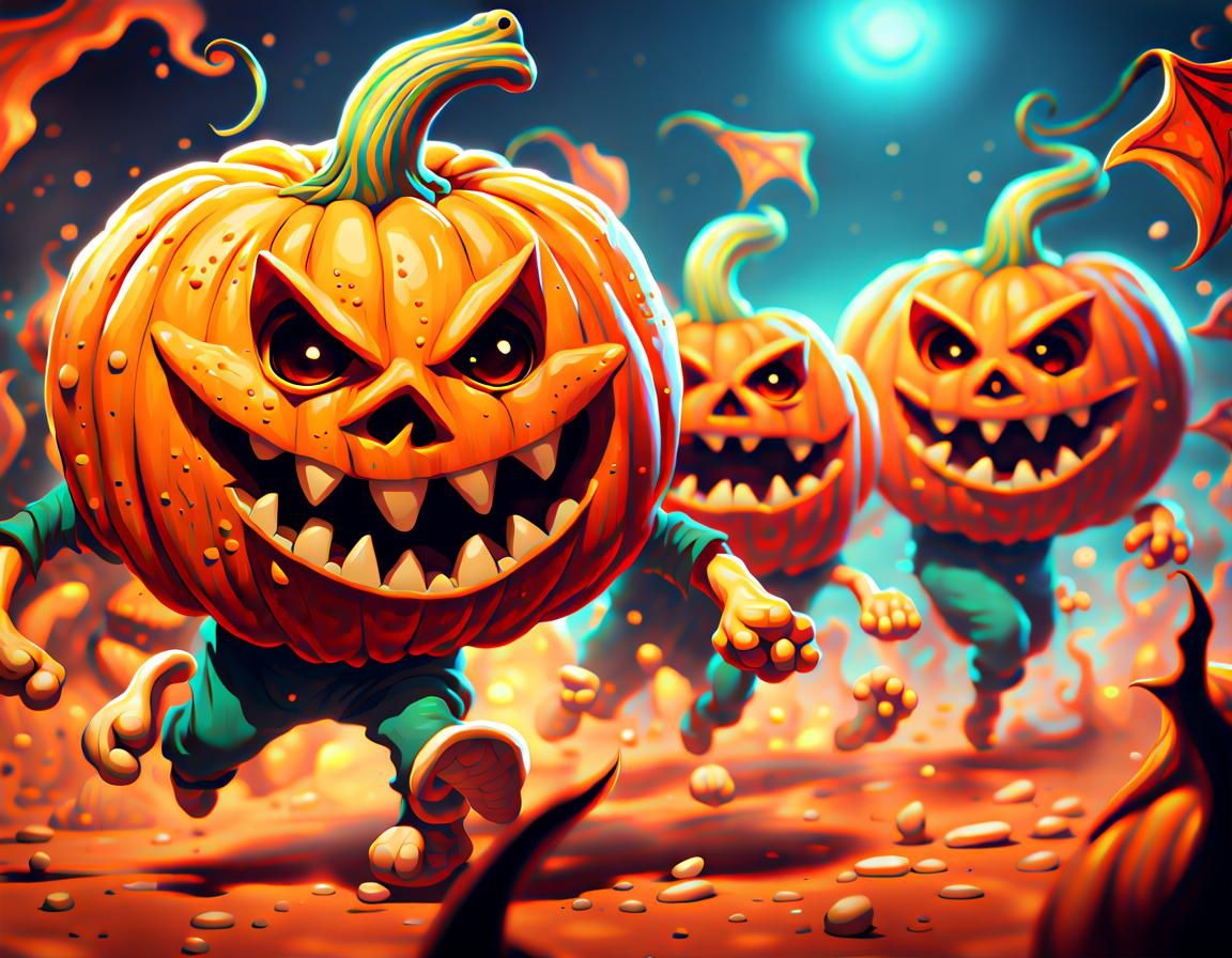Halloween is coming - AI Generated Artwork - NightCafe Creator