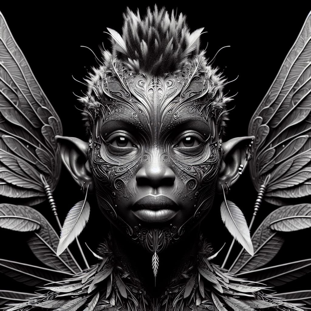 African Fairy - AI Generated Artwork - NightCafe Creator