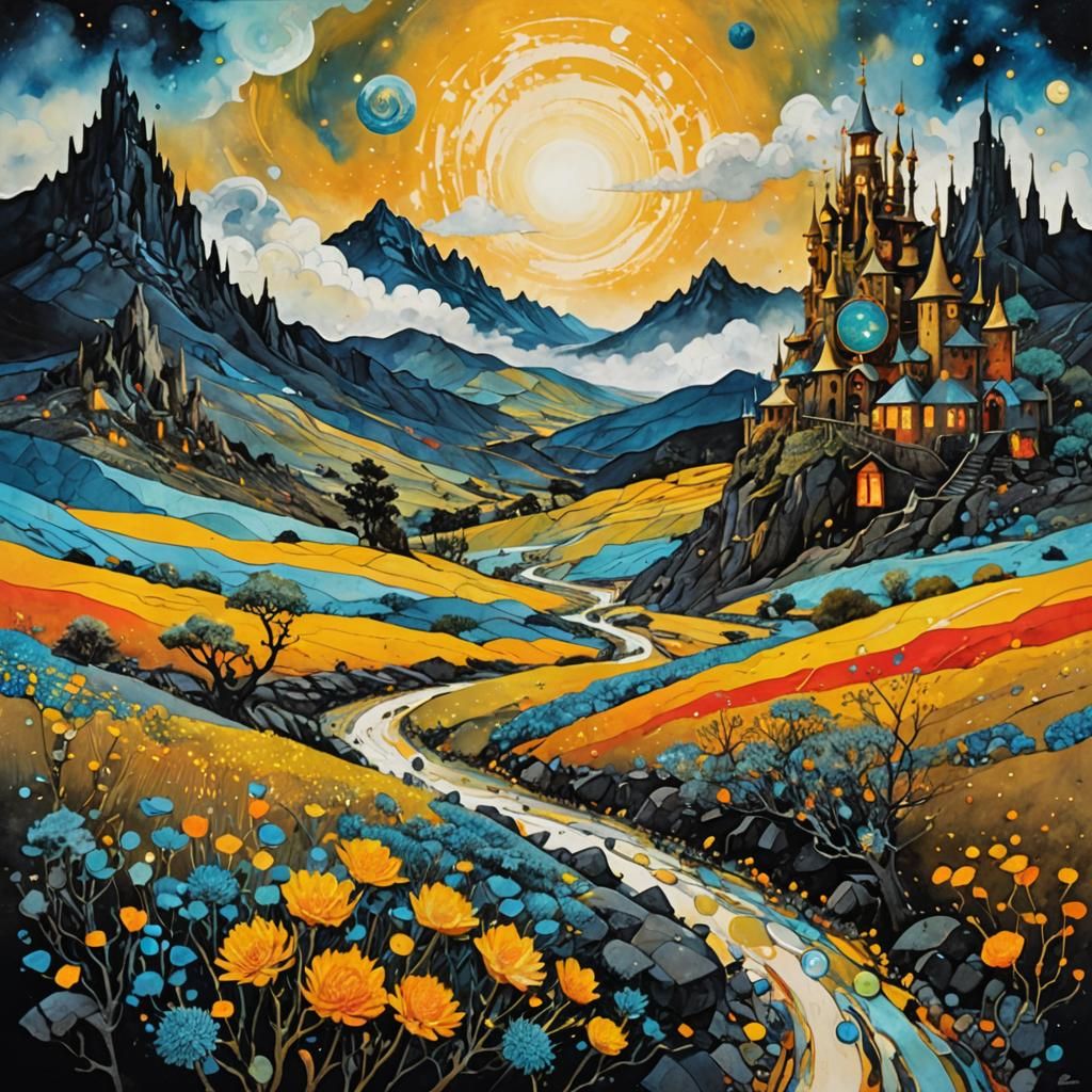 Magician's Lair - AI Generated Artwork - NightCafe Creator