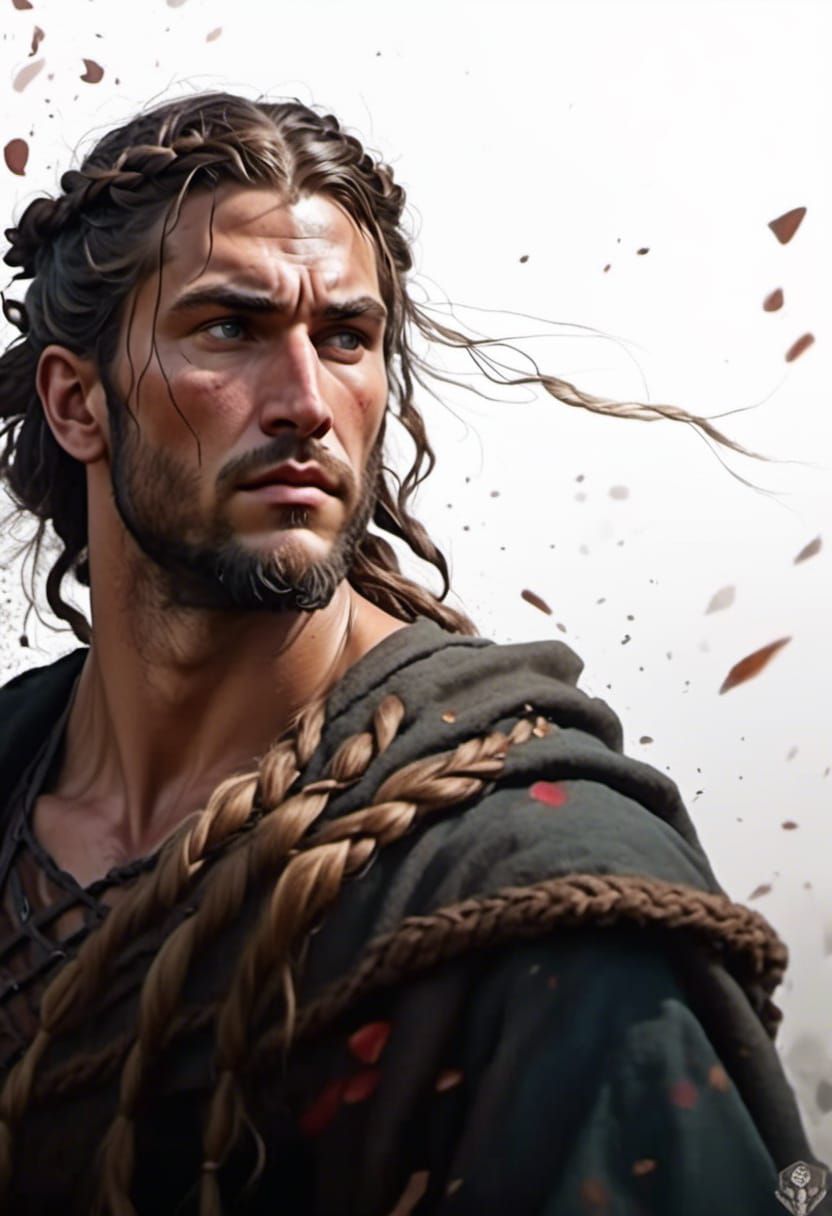 Dionysus Dramatic Portrait - AI Generated Artwork - NightCafe Creator