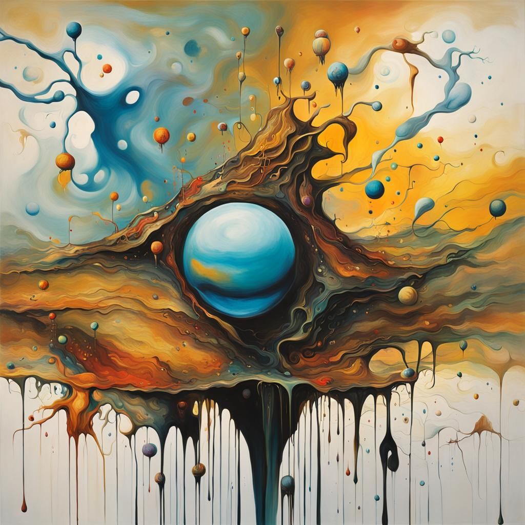Immerse yourself in the twisted and fantastical world of Salvatore Dali ...